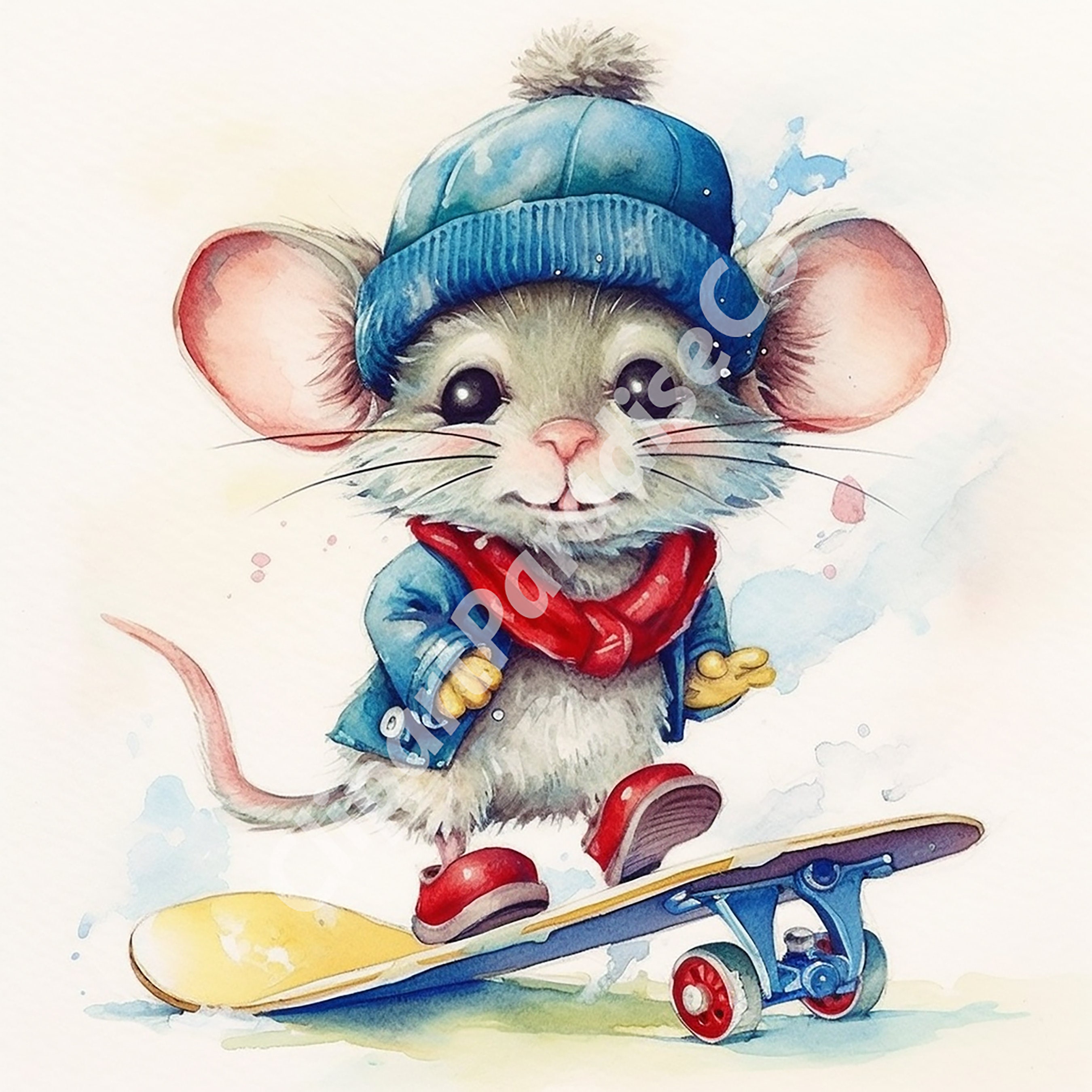 16 Mouse Rat Clip Art Collection: 16 High Quality Images Bundle 1th ...