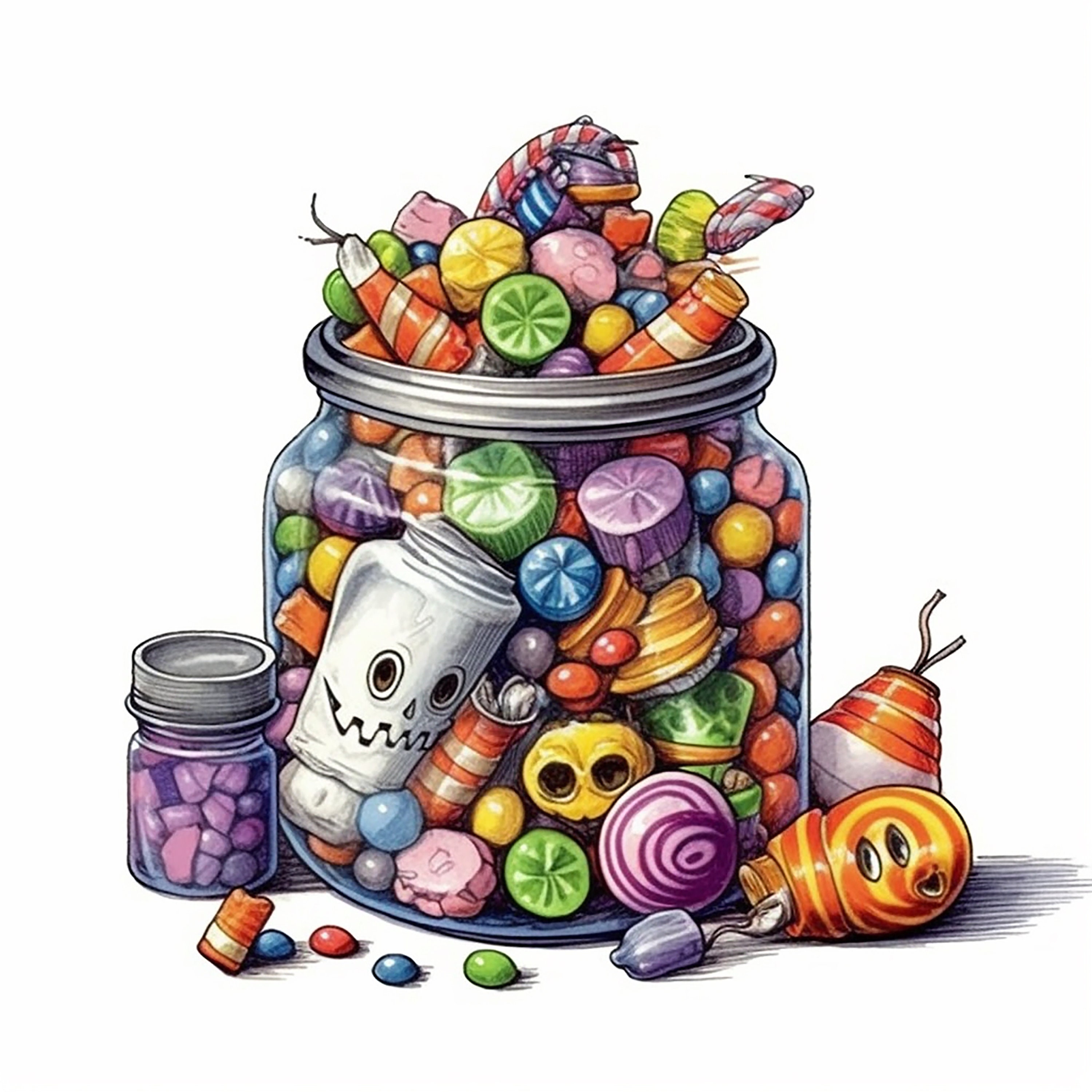 12 Halloween Pumpkin Candy Clipart : 12 High Quality Images Collection ...