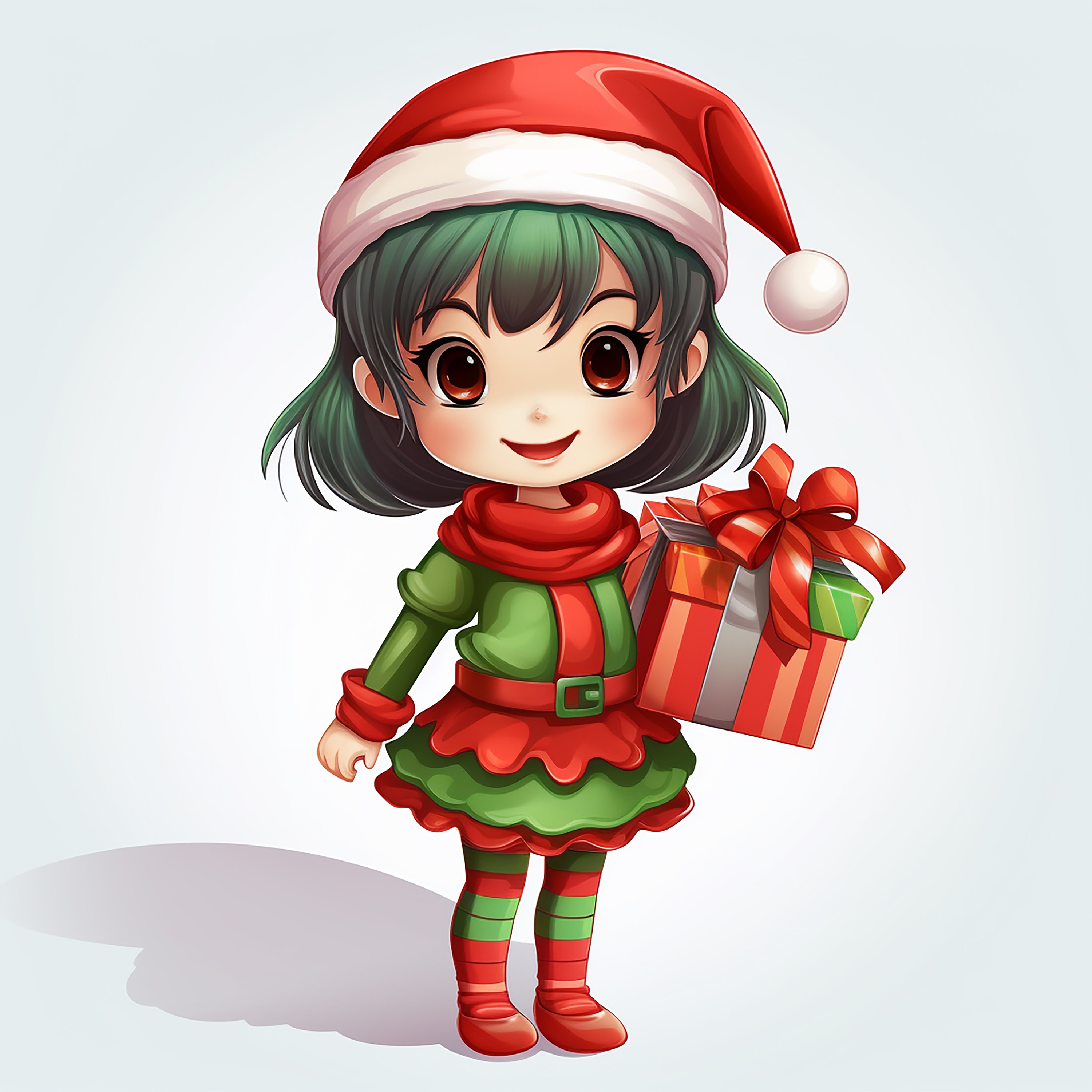 20 Christmas Elf - Santa Clipart :20 High Quality Images Collection ...