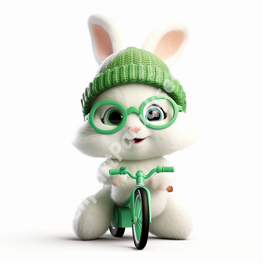 Bunny Clip Art Collection: 10 High Quality Images Bundle 4th- Digital ...