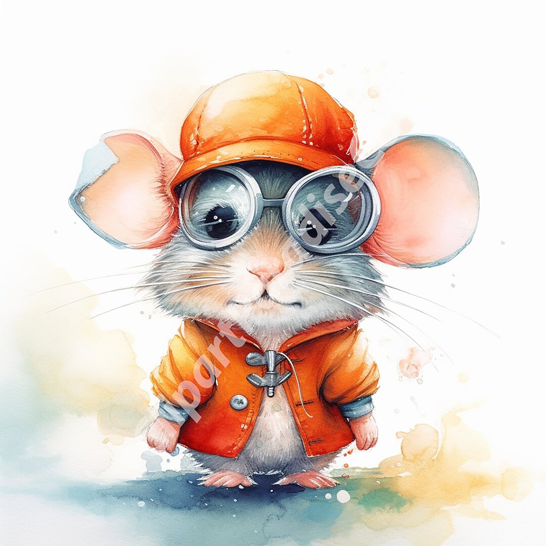 Mouse - Rat Clip Art Collection: 9 High Quality Images Bundle 9th ...
