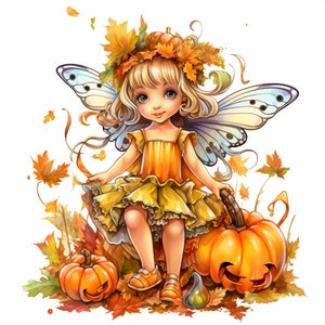 6 Halloween Fairy Clipart : 6 High Quality Images Collection -perfect ...
