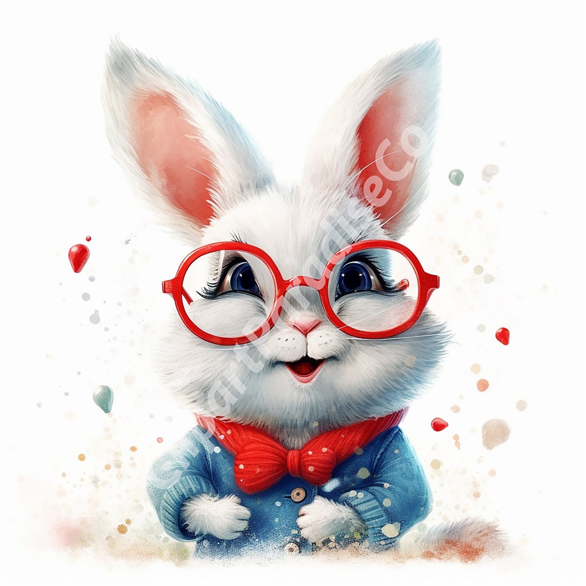 15 Bunny - Rabbit Clip Art Collection: 15 High Quality Jpgs Bundle 2th ...