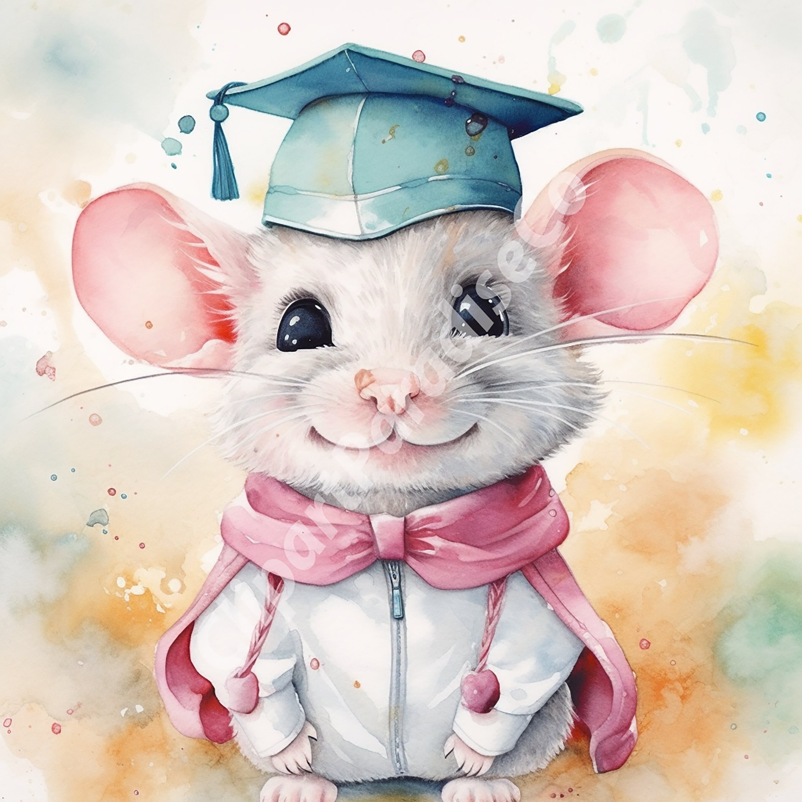 Mouse Rat Clip Art Collection: 9 High Quality Images Bundle 9th Digital ...