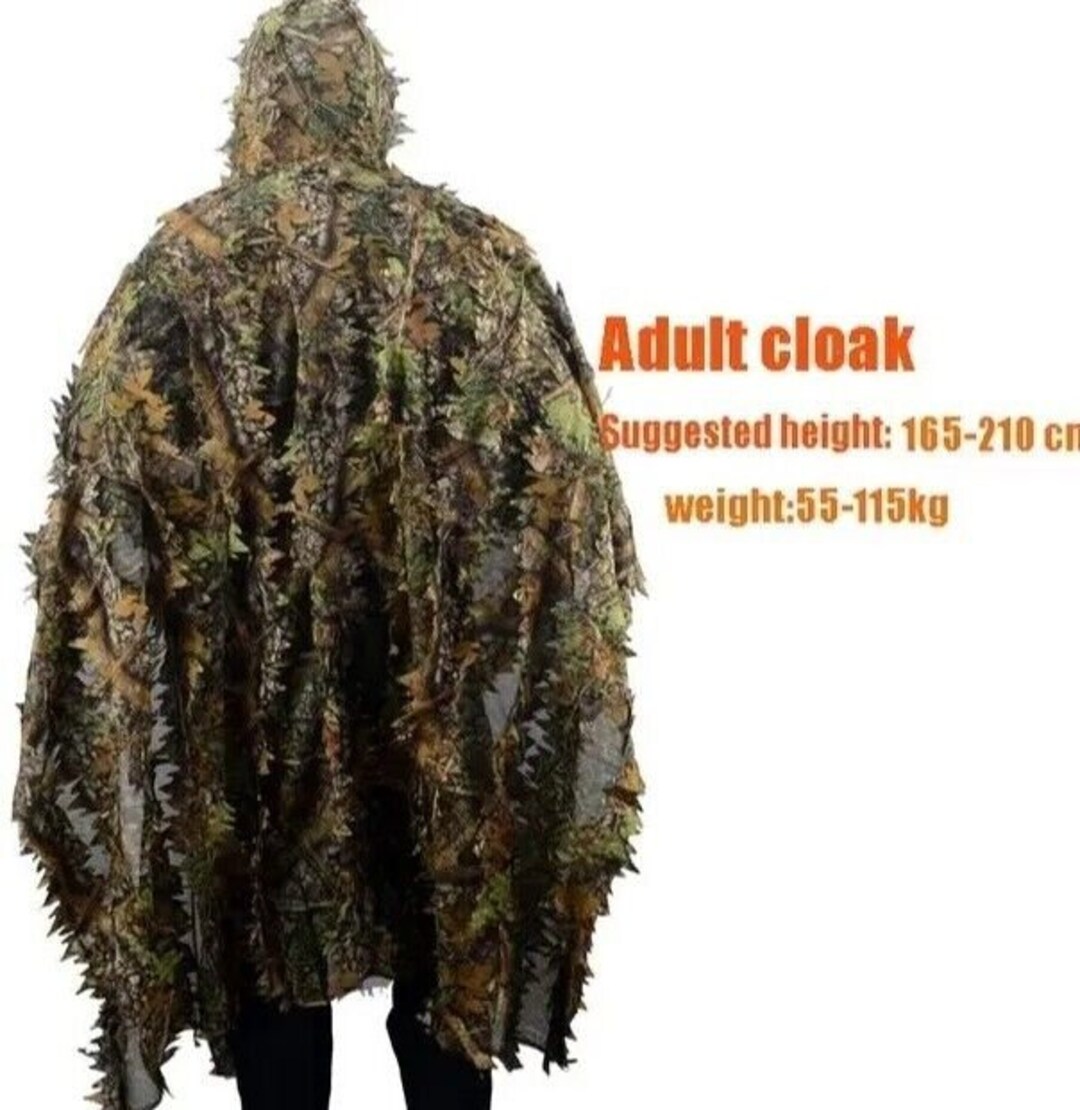 3D Camoflarge Sniper Ghillie Suit Poncho Tactical Recon Wear. - Etsy
