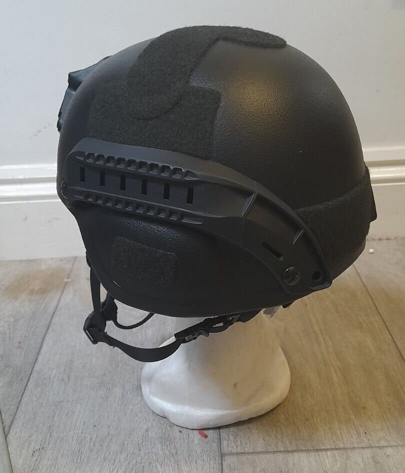 S.W.A.T Bulletproof Helmet Nijiiia, Cam-fit, Nvg, Uhmwpe Protection 55 ...