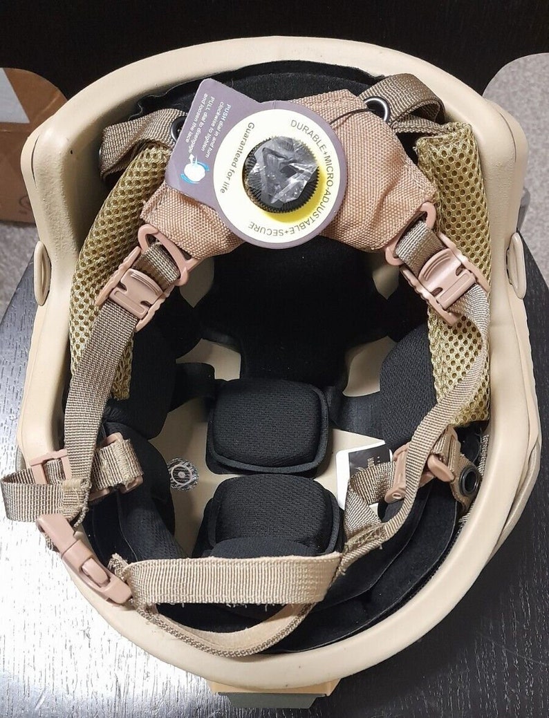 ECH Bulletproof Combat Helmet Nij 3a Uhmwpe Battleskin & Frag ...