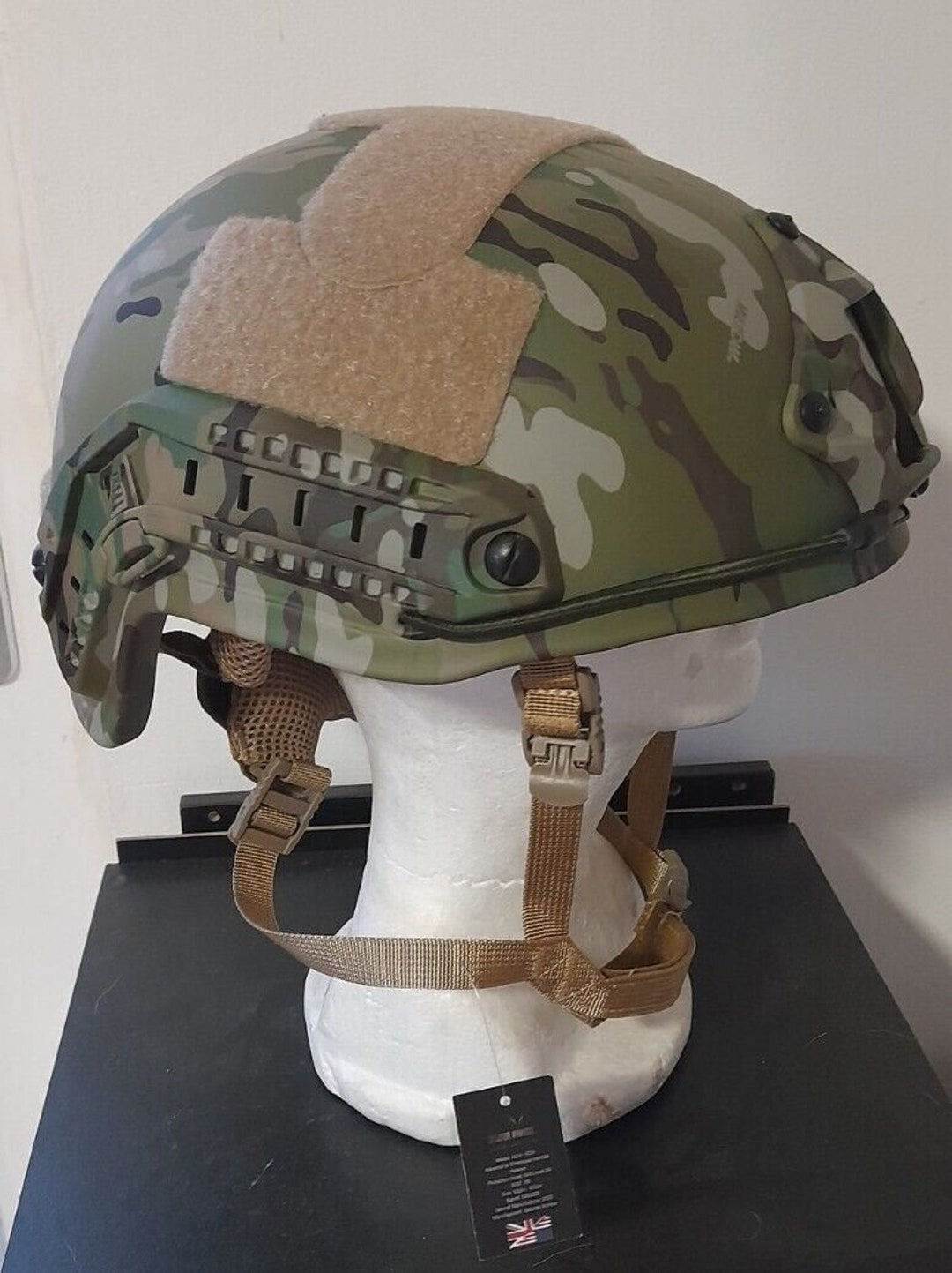 Sof Specops Fast Combat Helmet Nij IIIA, V50, Uhmwpe, Tw Liner, OBL ...