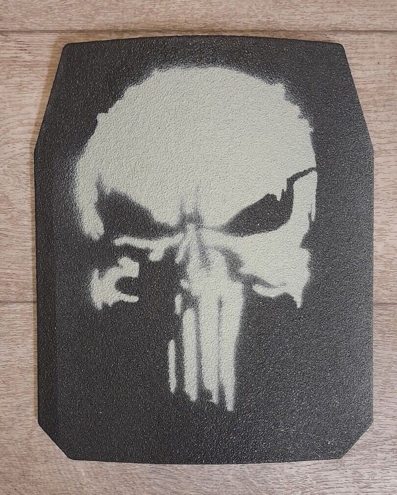 Swedish Steel Armour Plates NIJ III Stand Alone 3.9kg Anti-sprawl ...