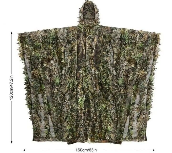 3D Camoflarge Sniper Ghillie Suit Poncho Tactical Recon Wear. - Etsy