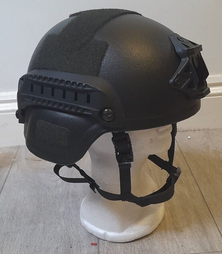 S.W.A.T Bulletproof Helmet Nijiiia, Cam-fit, Nvg, Uhmwpe Protection 55 ...