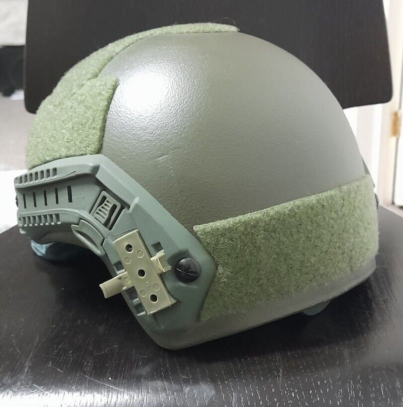 ECH Bulletproof Combat Helmet Nij 3a Uhmwpe Battleskin & Frag ...