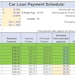 Track Your Car Loan Payment With Ease - Excel Spreadsheet for ...