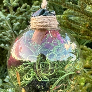 Home Protection Witch Ball Sealed With Bloodstone | Anti-anxiety Witch ...