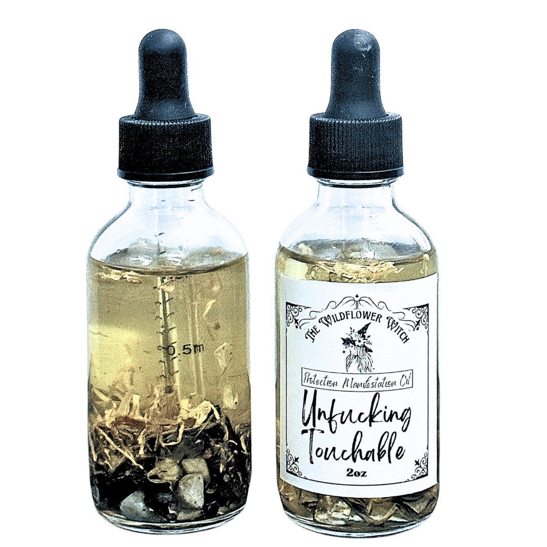 UNF’ING TOUCHABLE Boundary Setting Ritual Oil | Banish Negative Energy ...