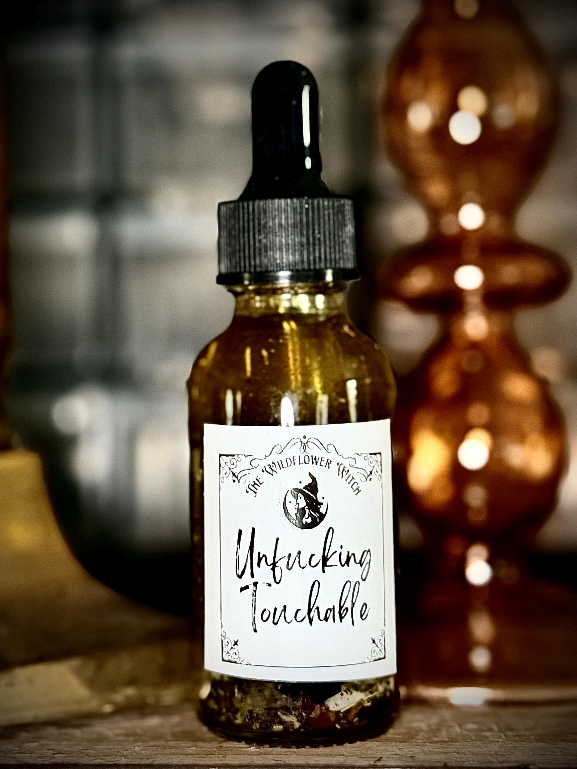 UNF’ING TOUCHABLE Boundary Setting Ritual Oil | Banish Negative Energy ...