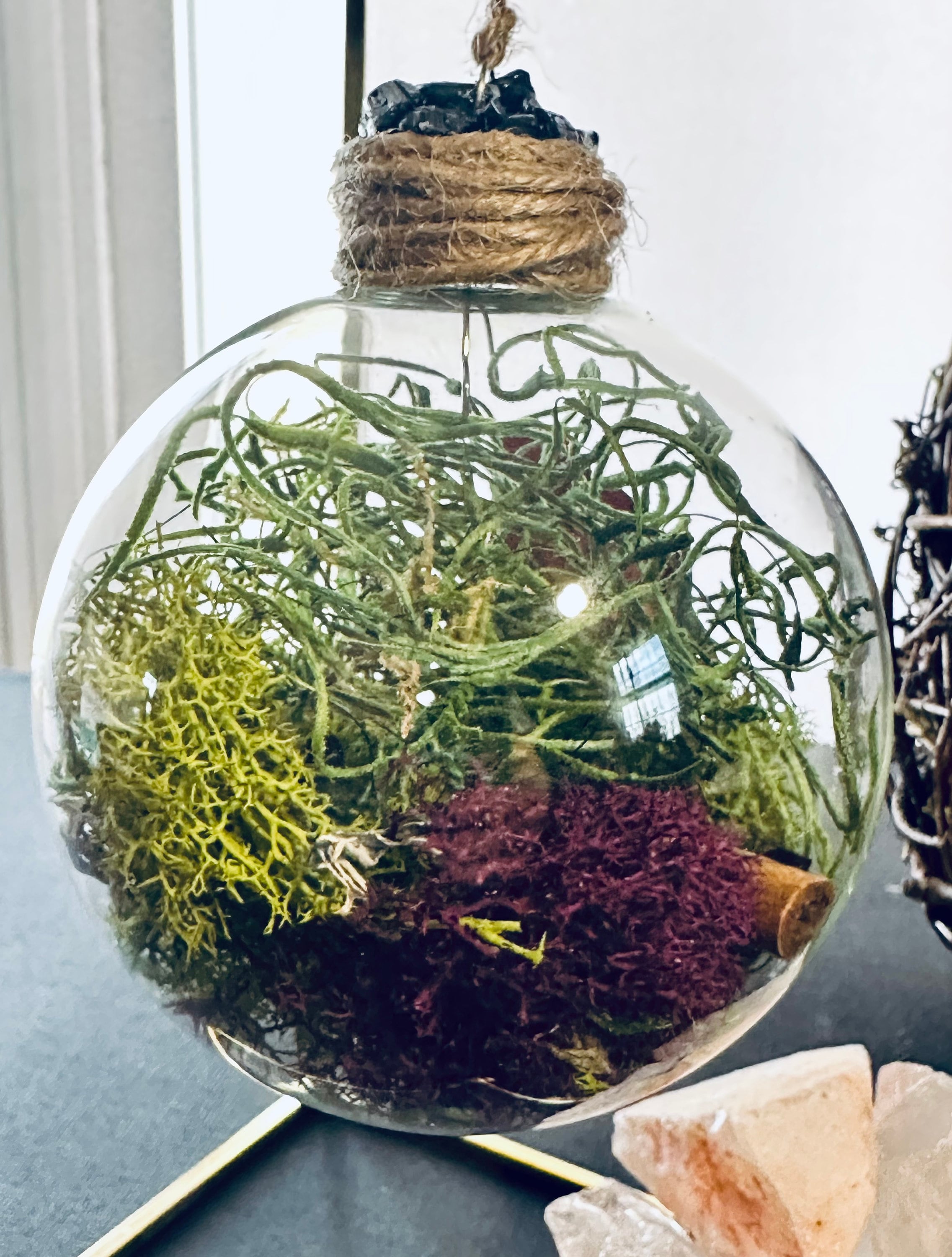 Home Protection Witch Ball With Black Tourmaline - Etsy