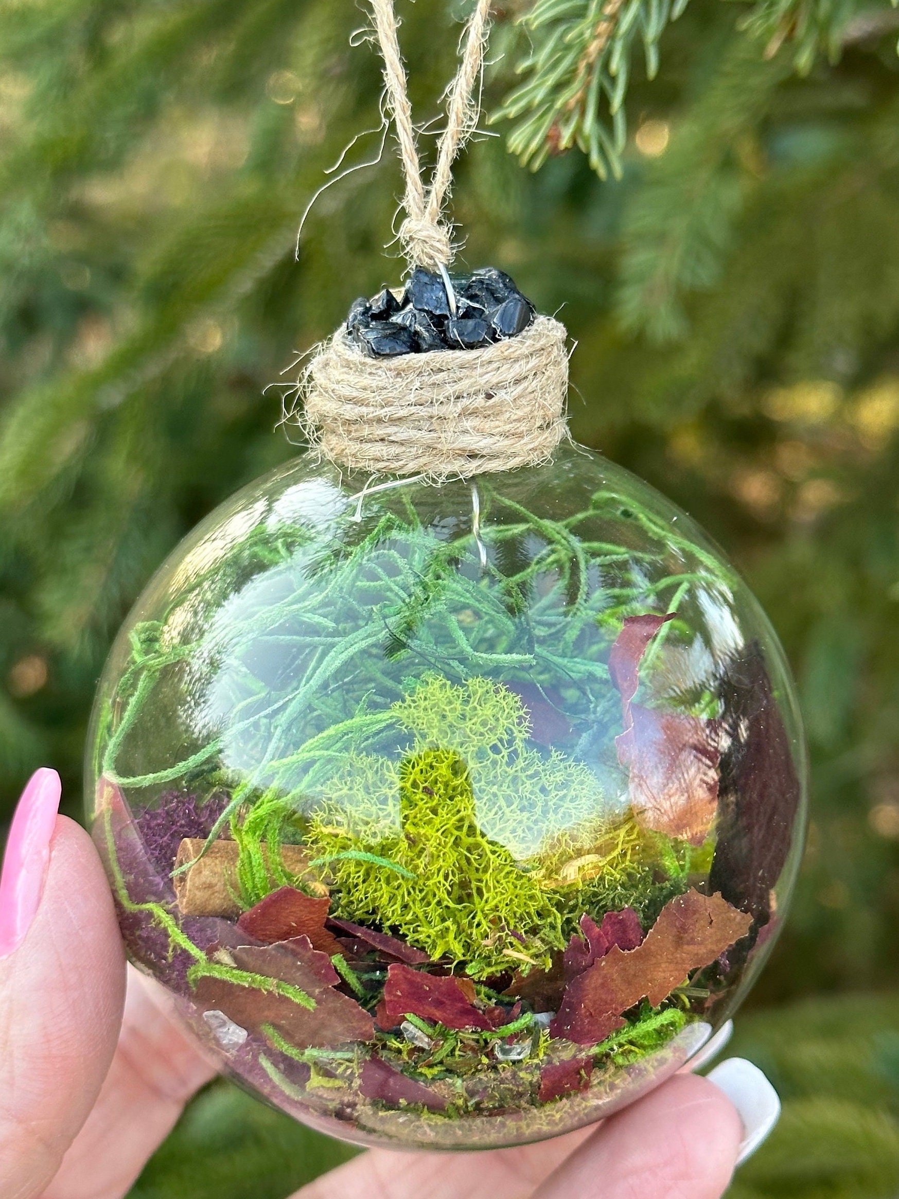 Home Protection Witch Ball With Black Tourmaline - Etsy