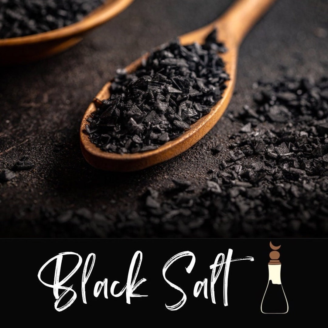Witch Black Salt | Witchcraft Black Salt | Wiccan Supplies | Pagan ...