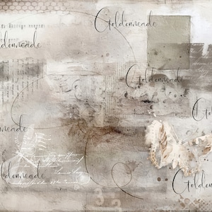 Neutral Collage Papers Set 2 - Etsy