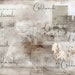 Neutral Collage Papers Set 2 - Etsy