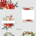 Watercolor Christmas Flowers Clipart, Wintertide Collection, Christmas ...