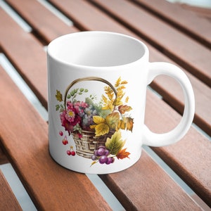 Watercolor Autumn Elements Clipart, Cozy Fall Clipart Set, Watercolor ...