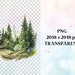 Forest Clipart Watercolor Forest Landscapes Forest Pine Tree - Etsy