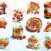 Watercolor Tomato Clipart Bundle, Tomatoes PNG, Tomato Food Clipart ...