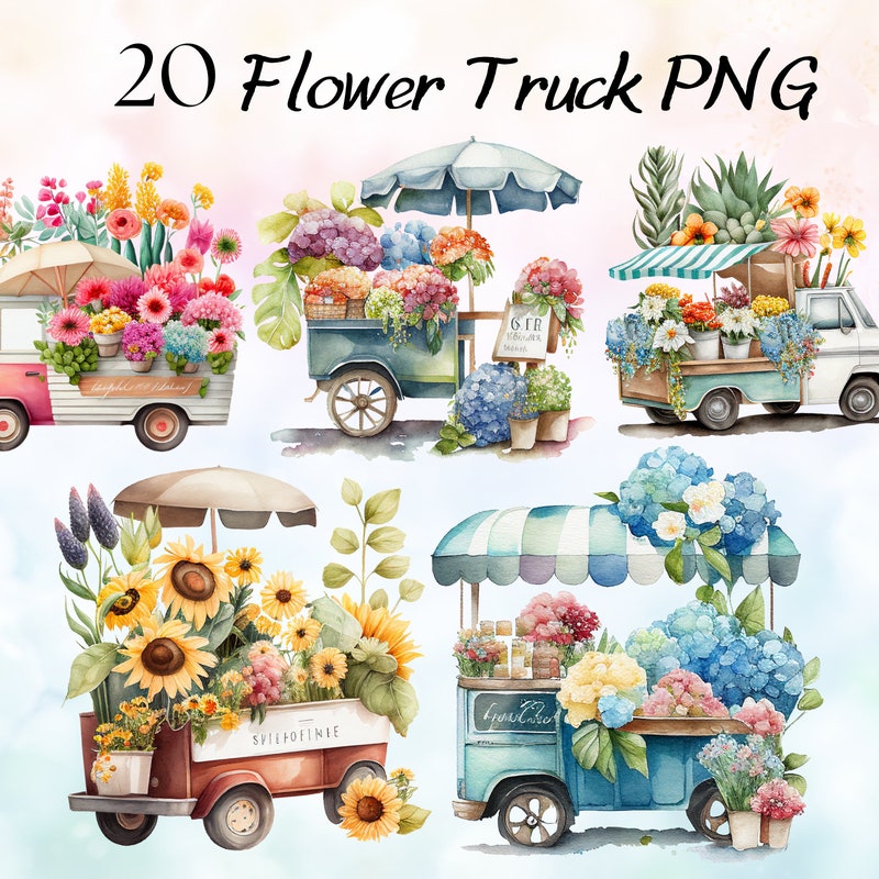 Flower Cart - Etsy