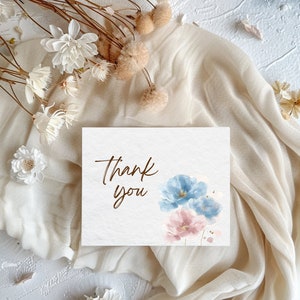 Watercolor Abstract Flowers Clipart Blue Pink Gold Flower PNG Peonies ...