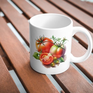 Watercolor Tomato Clipart Bundle, Tomatoes PNG, Tomato Food Clipart ...