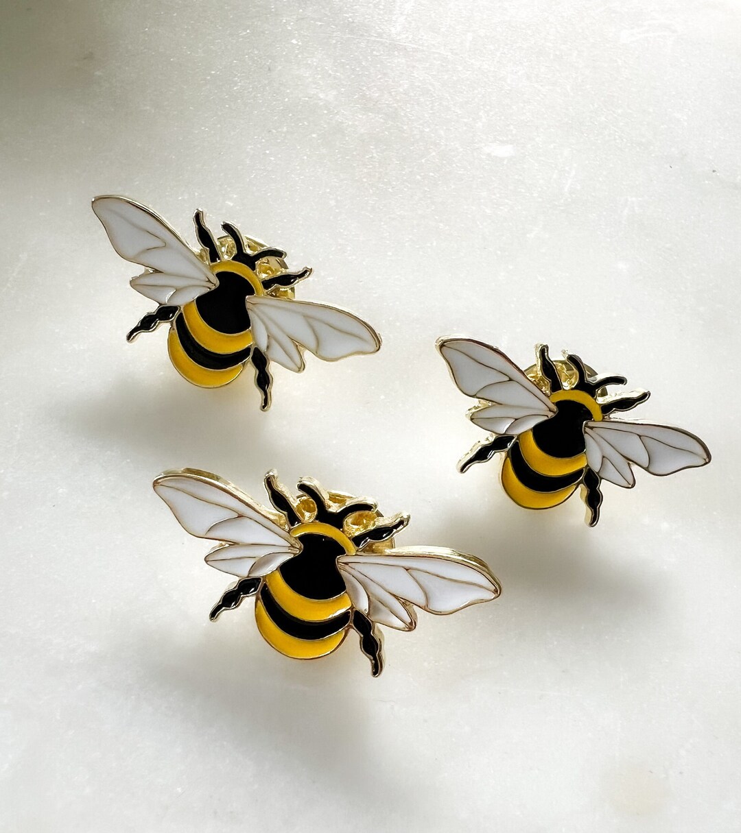 Bumblebee Enamel Pin - Etsy