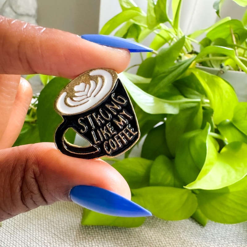 Enamel Pin Coffee - Etsy
