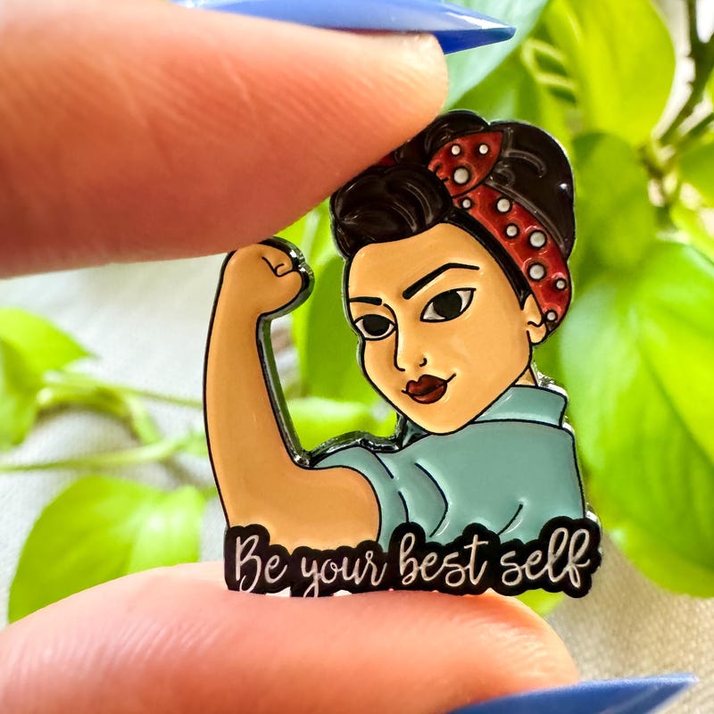 Rosie the Riveter Pin - Etsy