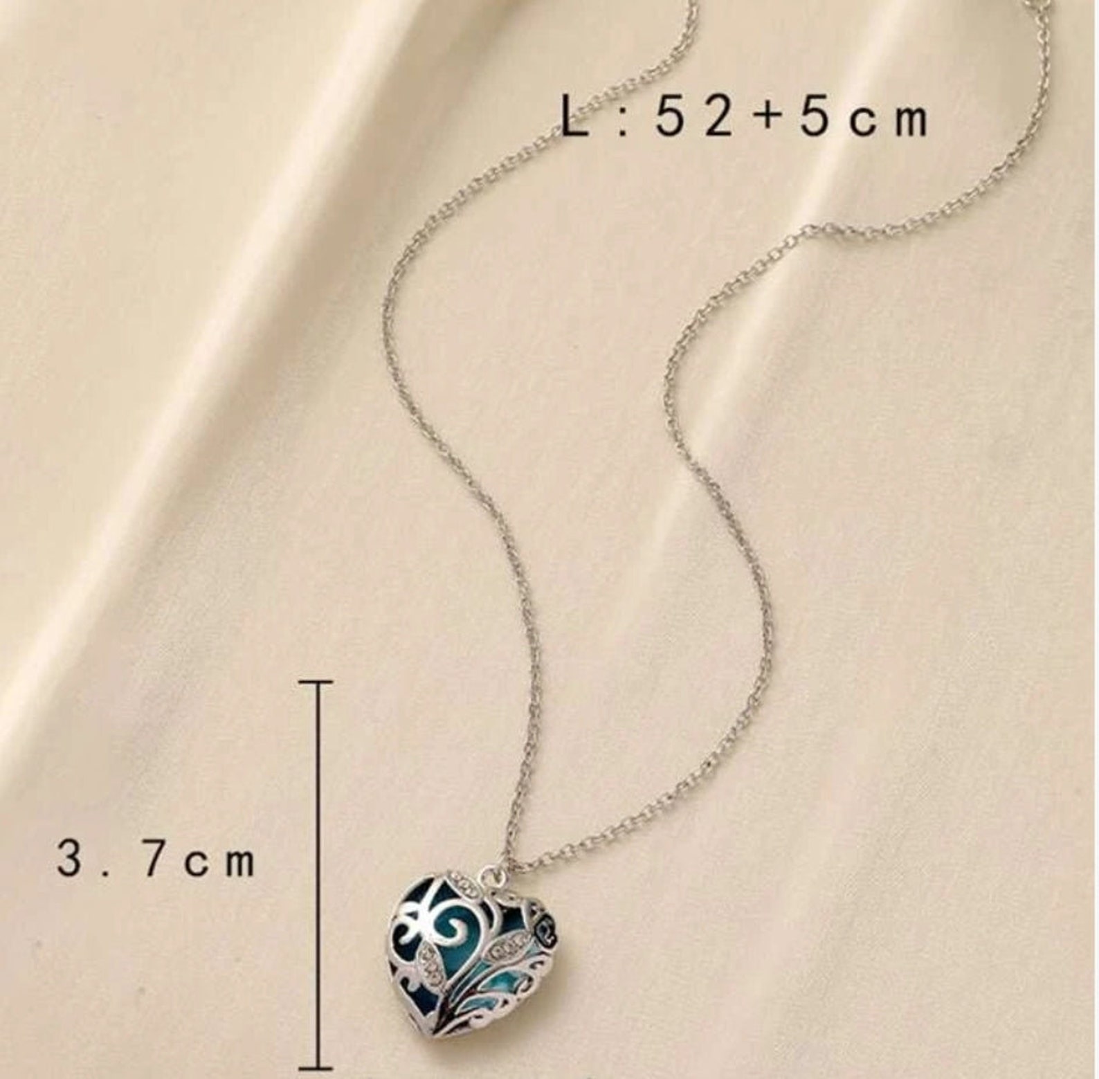 Blue Heart - Etsy
