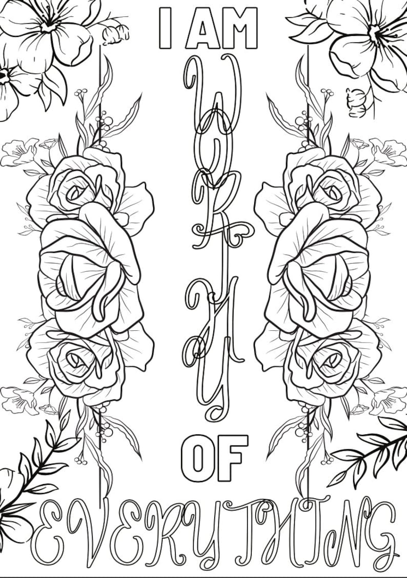 Colouring Pages for Everyone - Etsy