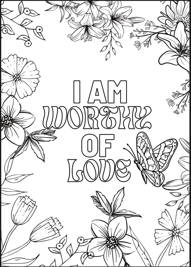 Colouring Pages for Everyone - Etsy