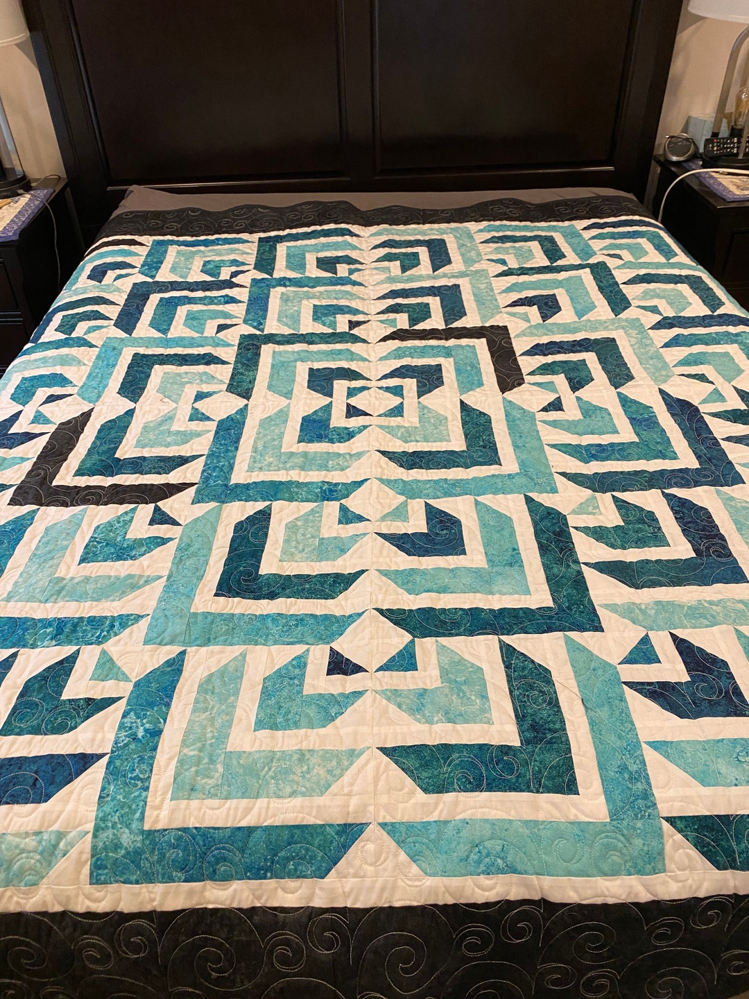 Northern Star Quilt | Queen/full Quilt | Bedding - Etsy