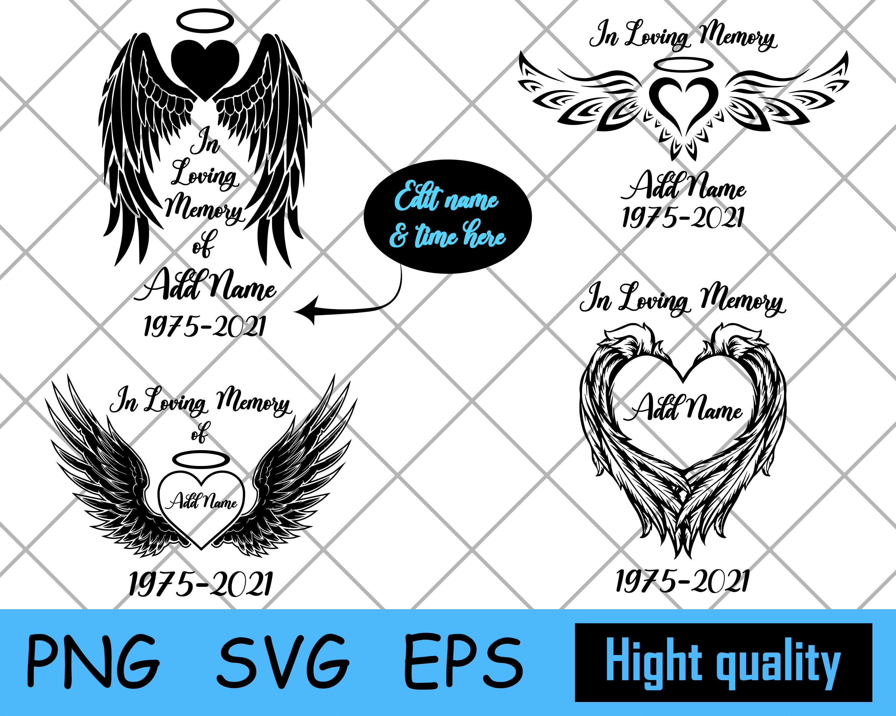 Memorial Svg Bundle Bereavement Svg Memorial Quotes Svg - Etsy