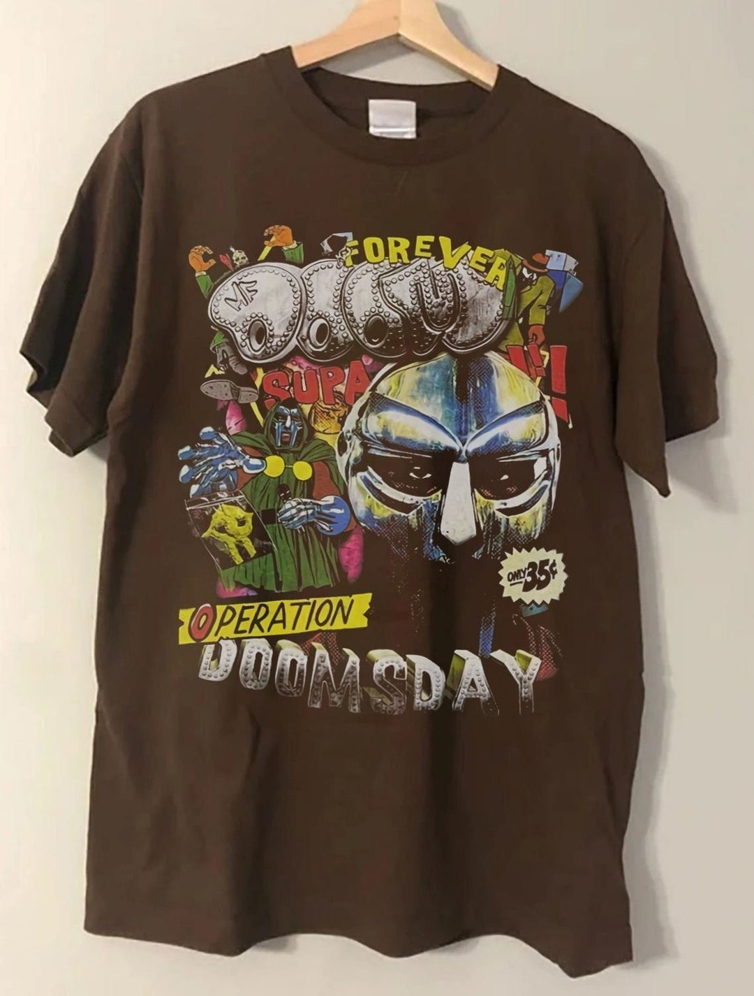 MF Doom Comic Shirt, Vintage Mf Doom All Caps T-shirt, Madlib Doom Tee ...