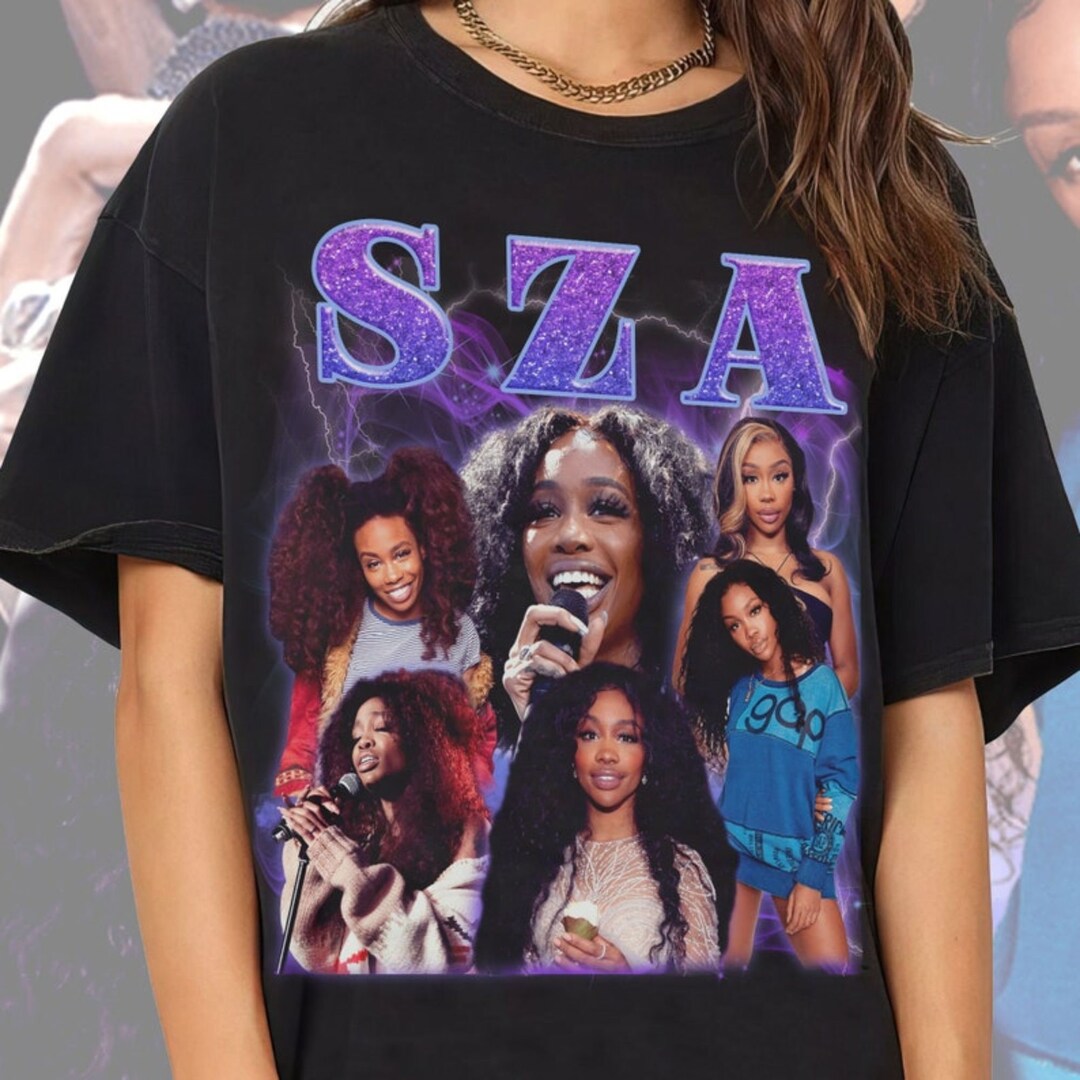 Vintage Sza New Bootleg 90s Shirt, Sza Vintage Shirt, Sza Photoshoot ...