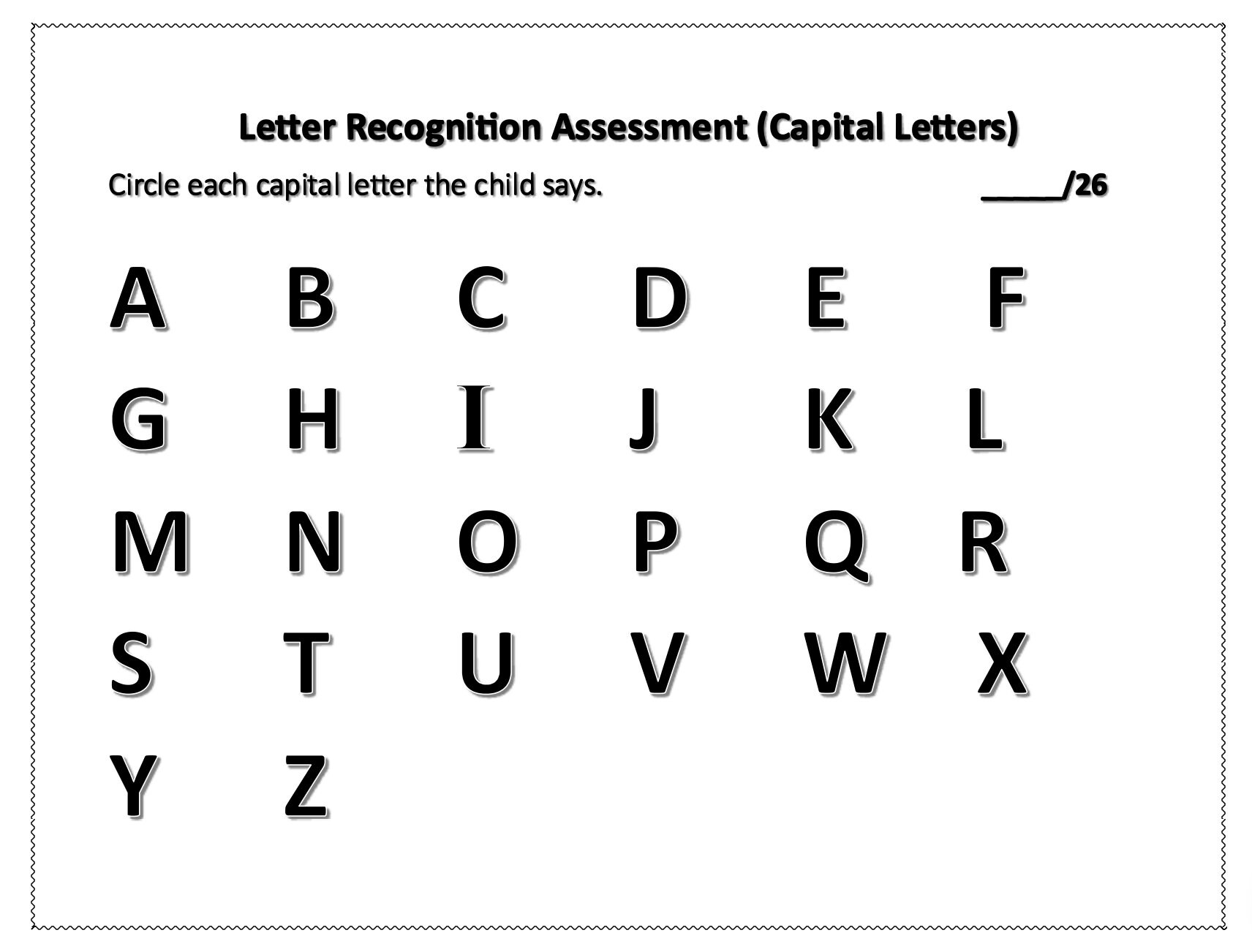 Alphabet Book With Letter Assessment - Etsy