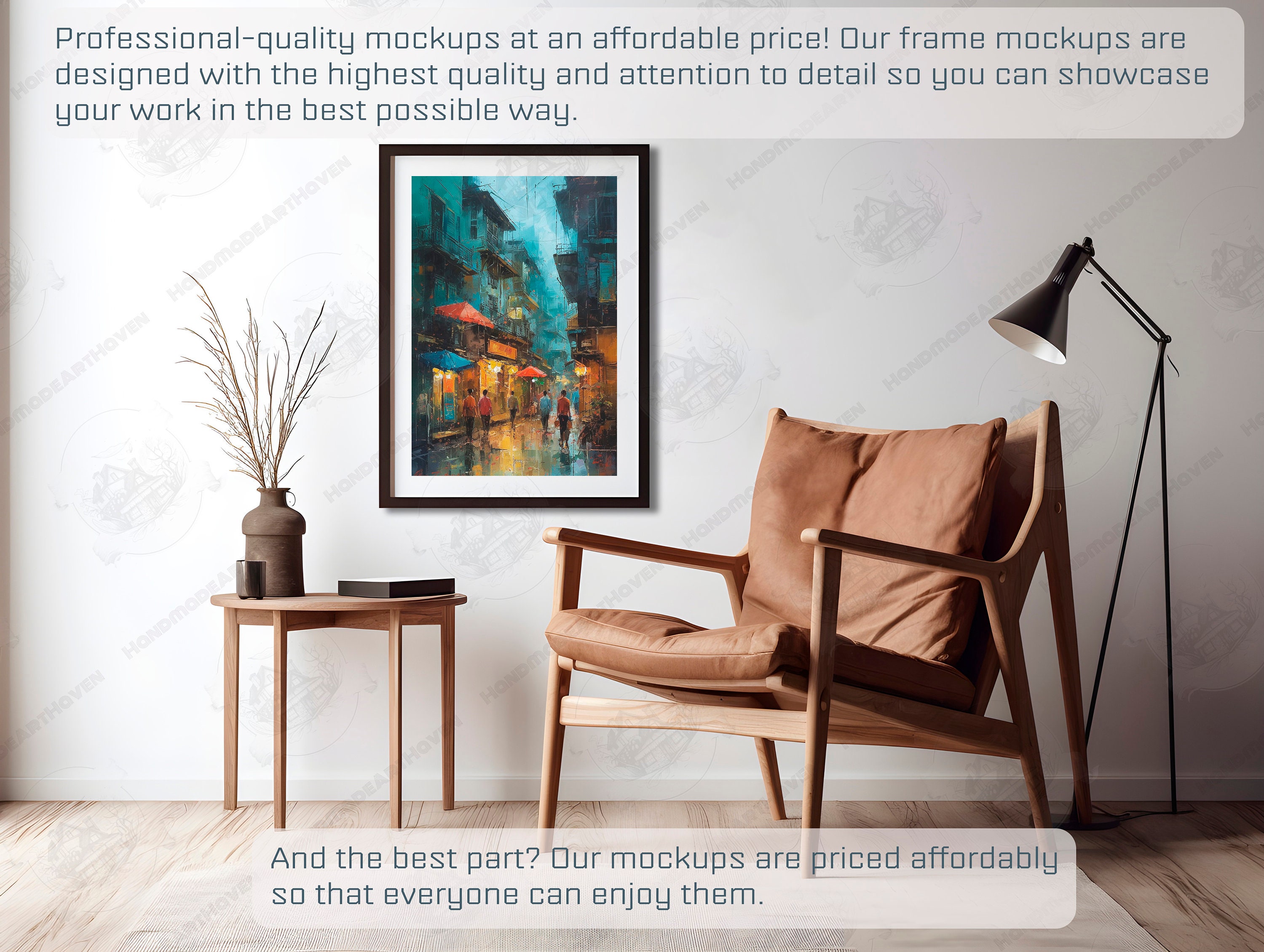 Movable Frame Mockup Colorful Frame Mockup Frame Mockup Duo Wallart ...