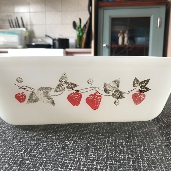Pyrex Strawberry - Etsy