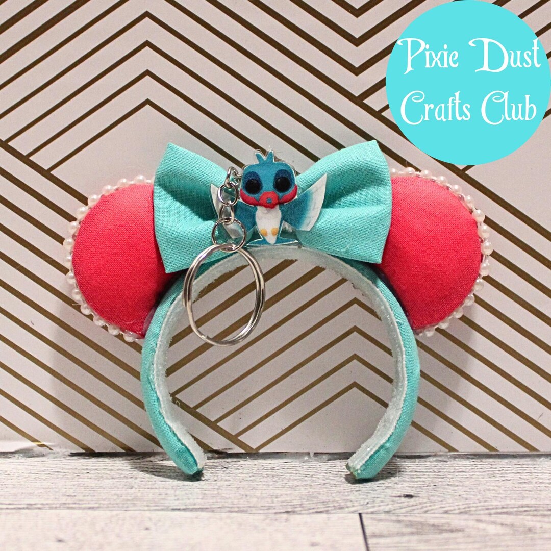 Flit Inspired Tiny Ears Keychain, Cloth Keychain, Magical, Gift, Gift ...