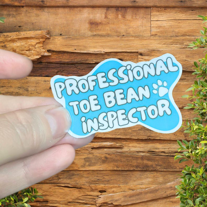 Toe Beans Sticker - Etsy