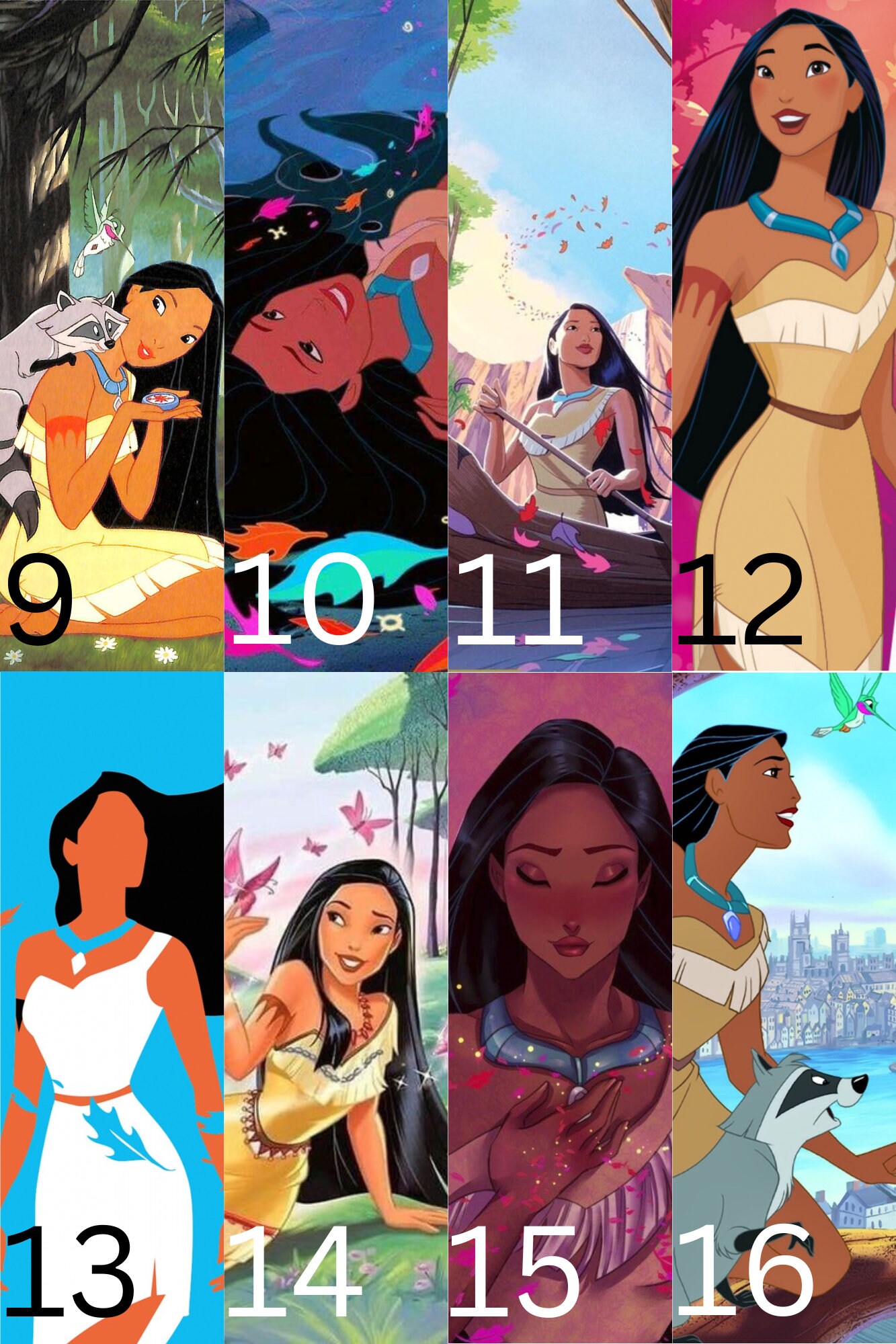 Pocahontas Inspired Bookmarks - Etsy