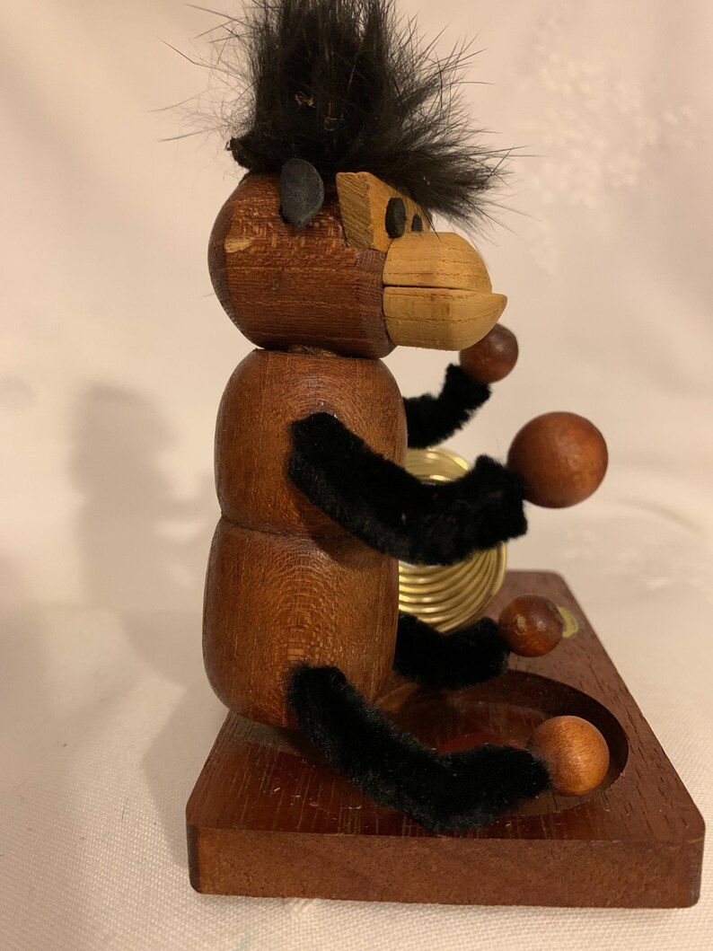 Vintage Chimp Letter Rack, Gananoque Canada Souvenir, Fun Desk Decor - Etsy