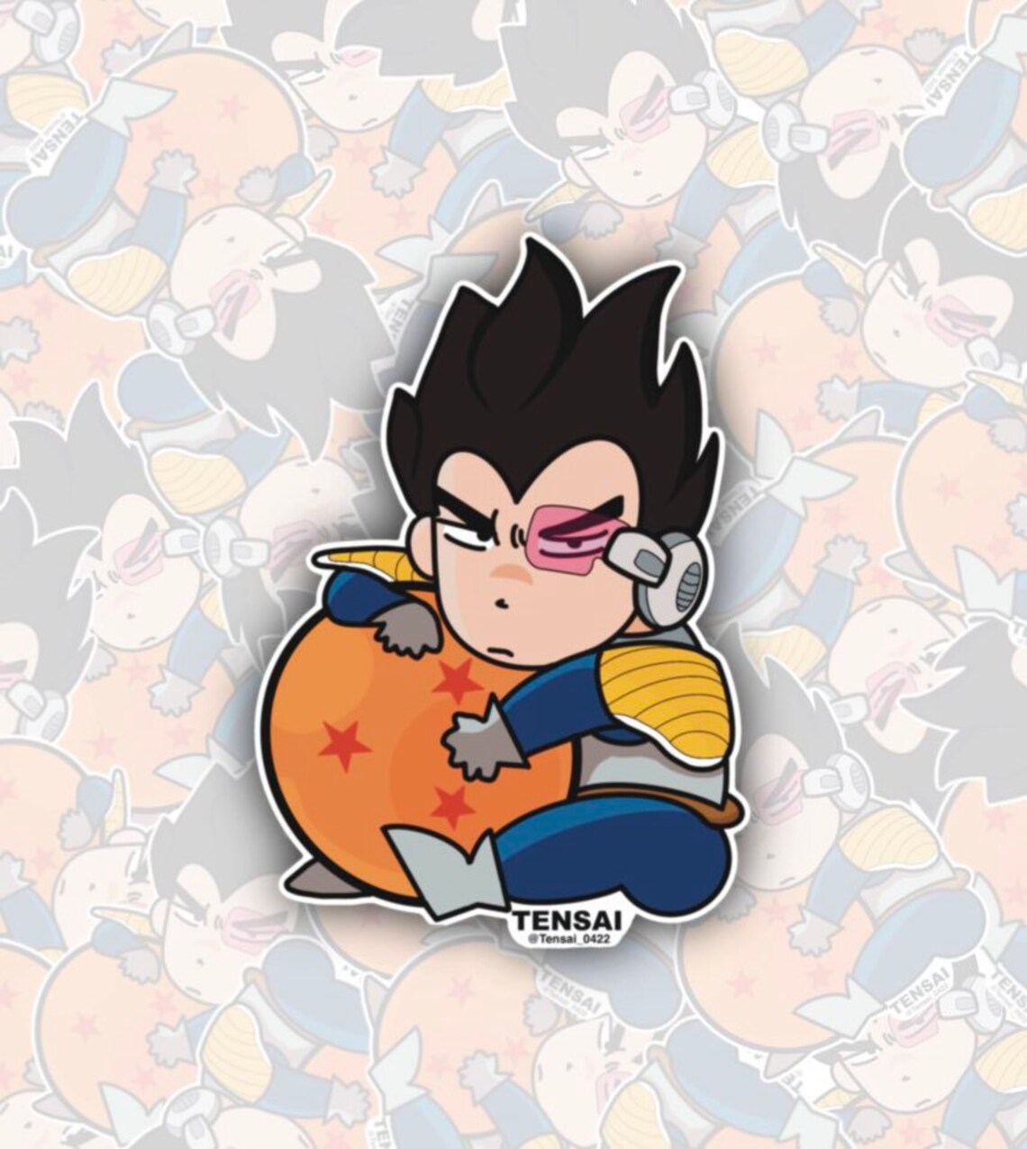 Grumpy Space Monkey Warrior Fanart Sticker - Etsy